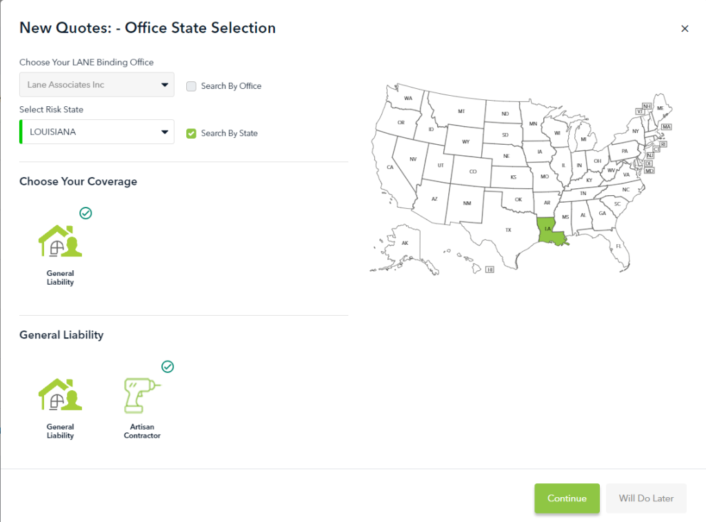 LARS 2.0: Revolutionizing Online Rating & Quotes - Lane